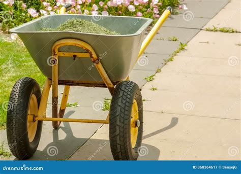 New Sidewalk Made Of Concrete Interlocking Paving Blocks Stock Image 271849465