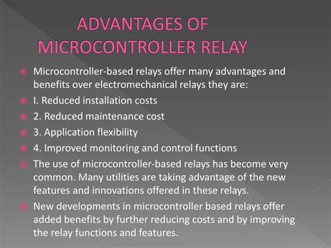PPT MICROCONTROLLER BASED MULTIFUNCTION RELAY PowerPoint Presentation ID 2395281