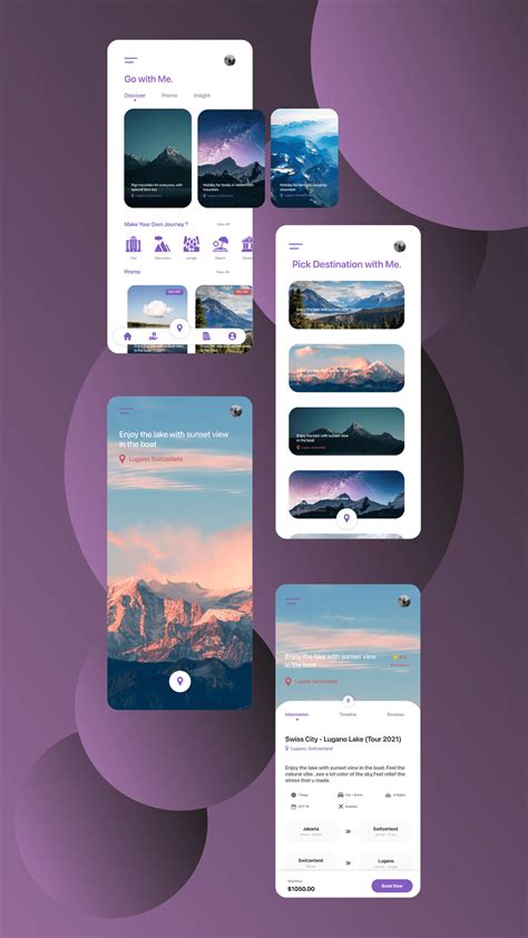 Travel Booking App Ios Android Ui Kit Template Artofit
