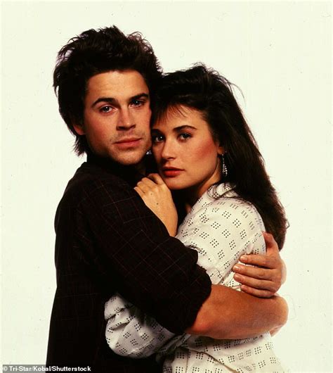 Rob Lowe Reveals He And Demi Moore Had A Brief Fling In Their Brat