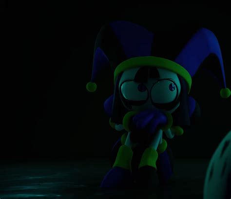 Pomni Sad Jester Pose Fetal By Yesieguia On Deviantart