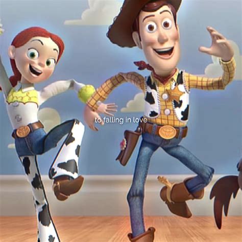 Toy Story 2 Jessie E Woody Si Baciano Toy Story 2 Jessie La Cowgirl