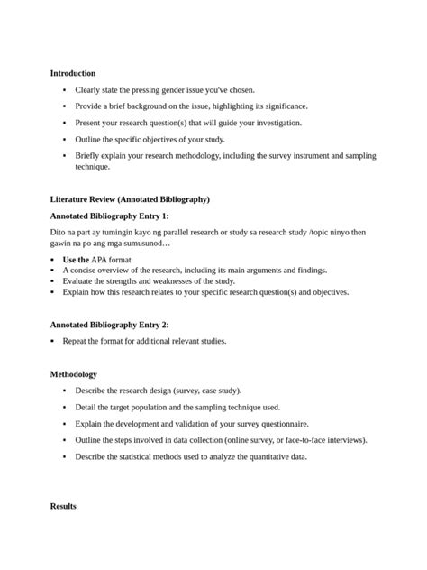 Annotated Bibliography Notes Pdf