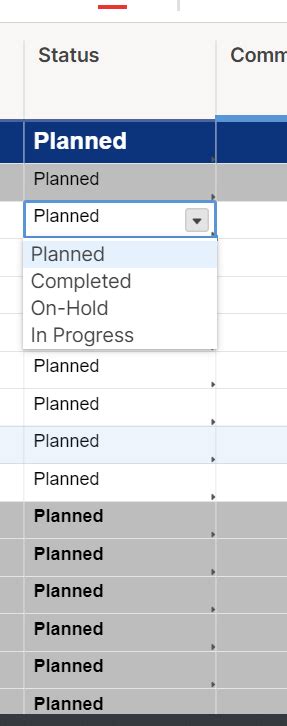 Change Project Status In Parent Row Smartsheet Community