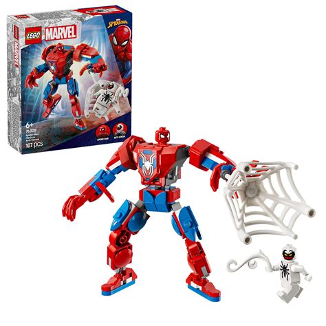 Lego 76308 Spider Man Robot Mot Anti Ven Ringo No