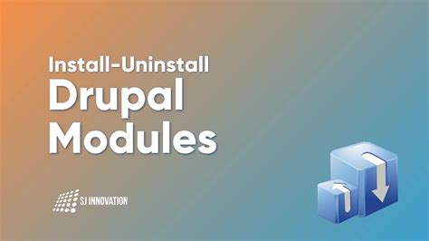 Install Or Uninstall Drupal Modules Youtube