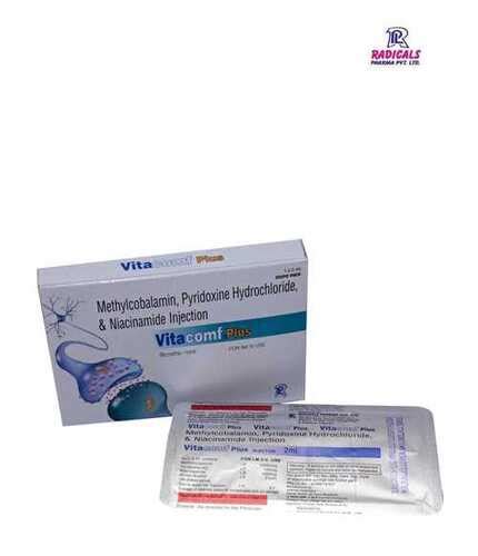 Liquid Mecobalamin And Pyridoxine Hydrochloride Injection At Best Price In Ambala Cantt