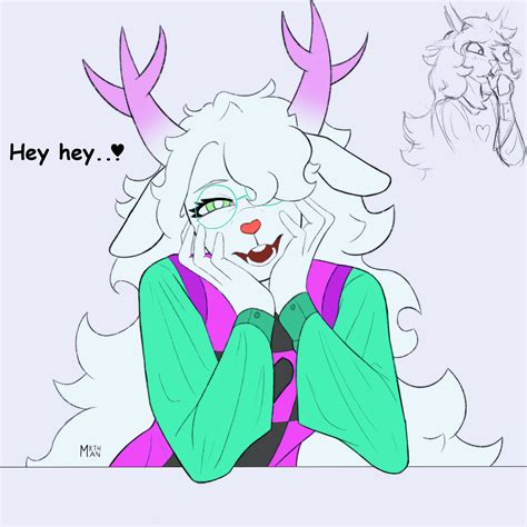 Mixed Up Noelle And Ralsei Rdeltarune