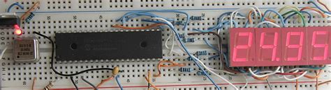 Digital Voltmeter LED Display Microcontroller Based Projects