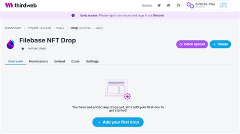 Launch Nft Drops With Thirdweb And Ipfs Via Filebase