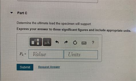Solved Part A Determine The Modulus Of Elasticity For The Chegg Com