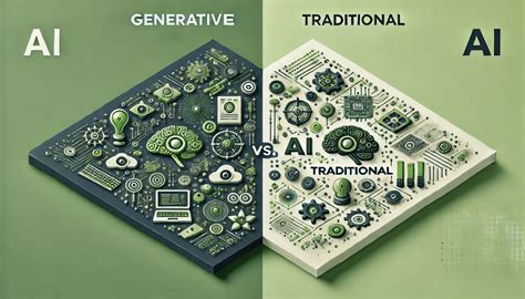 Entender La Ia Generativa Frente A La Ia Tradicional