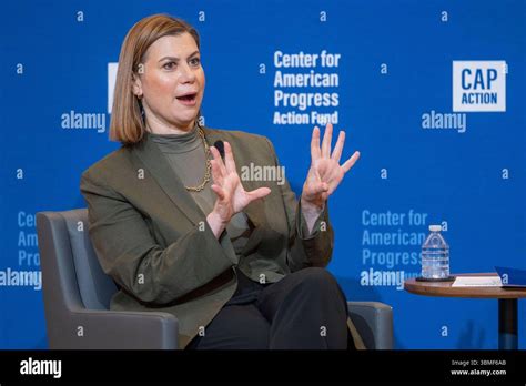 Sen Elissa Slotkin D Mich Speaks At The Center For American
