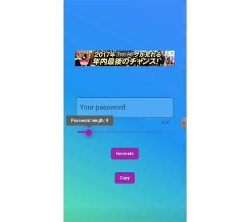 Just A Password Generator For Flutter