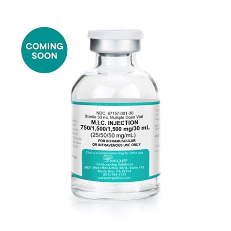 Methionine Inositol Choline Chloride Mic 30ml Mdv Mcguff