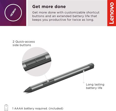 Lenovo Digital Pen Laptop Ultra Tactile Response