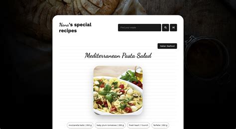 Github Cona Tusjs Meal Finder Meal Finder With Javascript