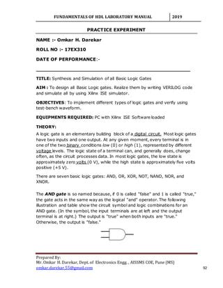 VHDL CODES PDF