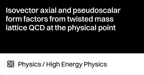 Isovector Axial And Pseudoscalar Form Factors From Twisted Mass Lattice