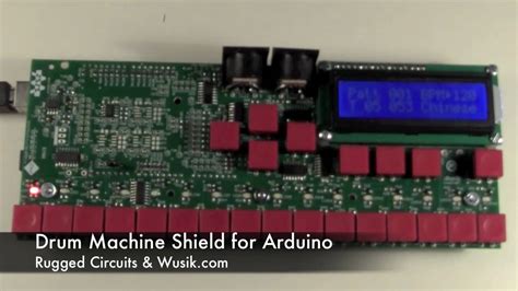 Arduino Drum Machine Demo 3 Youtube
