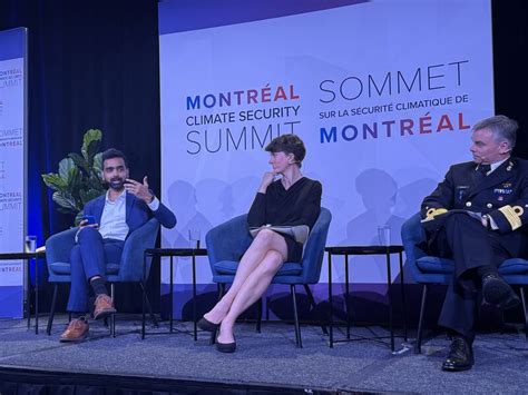 Yesterday I Spoke About Ai And Climate Security At The Climate Security Summit Organized By The