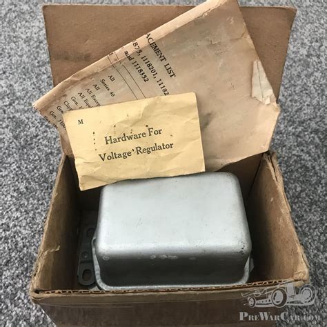 Part Voltage Regulator A Variety Of Cars For Sale PreWarCar