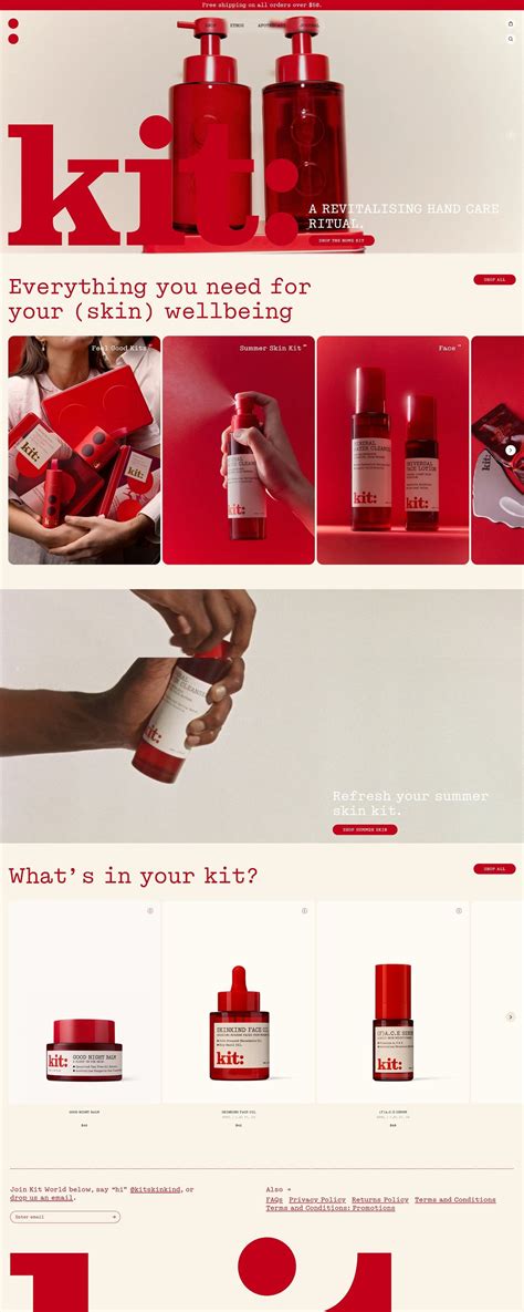 Kit Ecommerce Website Design Gallery And Tech Inspiration