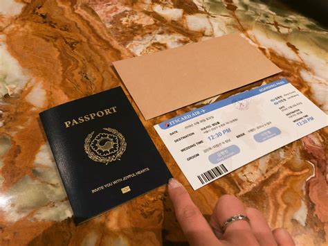 이츠카드 여권청첩장 후기 이색청첩장으로 딱 네이버 블로그