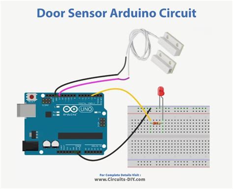 How To Make Door Sensor Using Arduino Arduino Sensor Arduino Sensors