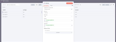 ClickUp Multiple Tag Addition Questions N8n Community