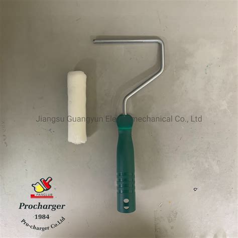 4 Inch Mini Polyester Paint Roller Cover And Frame With Plastic Handle