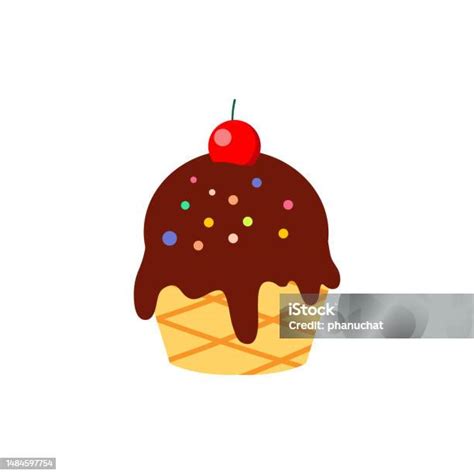 맛있는 아이스크림 달콤한 여름 진미 아이스크림 콘과 아이스 캔디 아이콘 격리 웹 디자인 흰색 배경에 인쇄 벡터 그림 아이스크림 콘에 대한 스톡 벡터 아트 및 기타 이미지