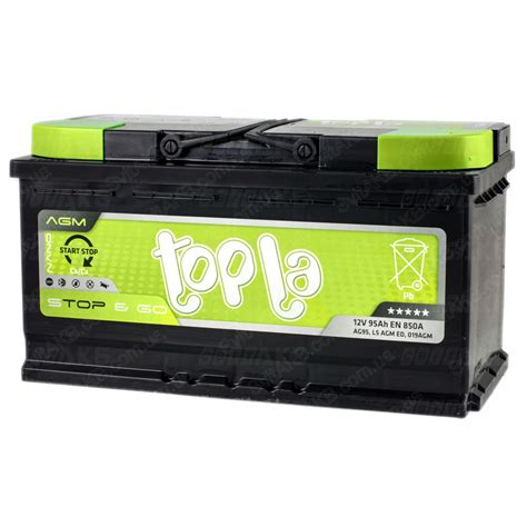 Аккумулятор Topla 95Ah 850A AGM купить в СвітАКБ