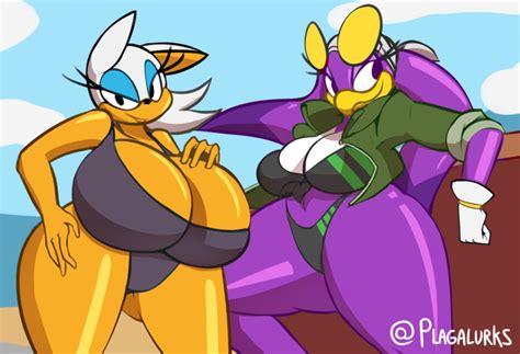 Rule 34 Beqch Bikini Cleavage Clothed Female Glasses Hand On Breast