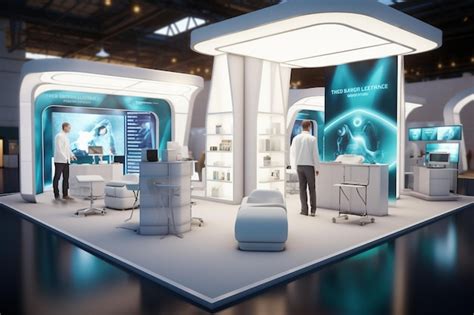 Premium Photo Inclusive Medical Conference Exhibition Generative Ai