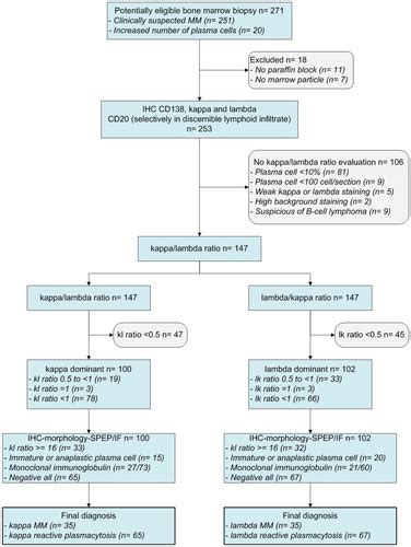 Kappa Light Chain Restricted Multiple Myeloma Shelly Lighting
