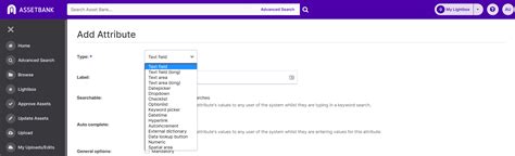 attribute types asset bank help centre