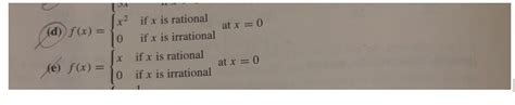 Solved Determine If Each Function F Is Differentiable At The Chegg