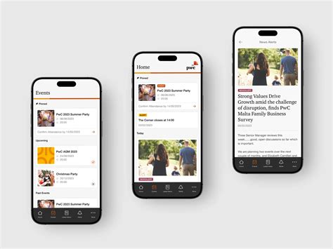PWC Malta Mobile App Think