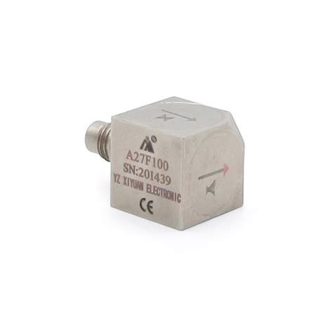 three axis voltage output accelerometer 3 axis mini piezoelectric