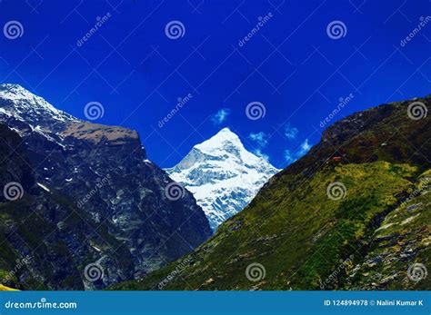 Neelkanth Mountain Stock Photo Image Of Neelkanth India