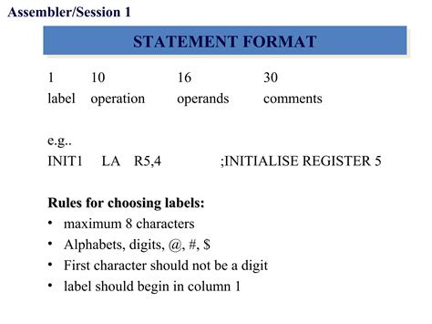 Assembler Language Tutorial For Mainframe Programmers Ppt