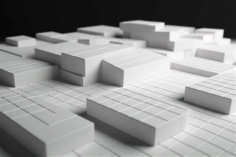 Premium Ai Image White Styrofoam Sheets 3d Renderwhite Styrofoam