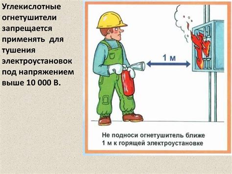 Огнетушители для электроустановок - online presentation