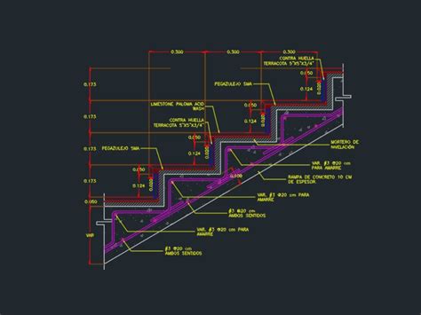 Steel Ladder Details In Dwg 15888 Kb Cad Library