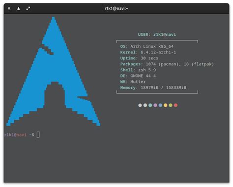 Github R7k7neofetch Config Configs For My Linux Rice