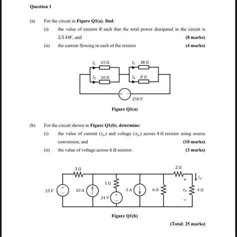 Solved A For The Circuit In Figure Q A Find I The Chegg