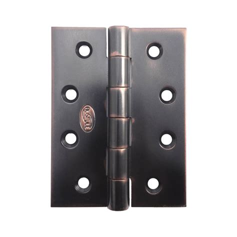 Austyle 304ss Butt Hinge Fixed Pin 100x75x25mm Antique Copper