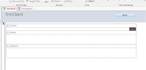 How To Create A Main Menu In Access 2016 Using Vba