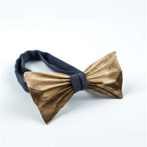 Краватка метелик з дерева Аксесуар для нього Каталог рукоділля 179687 Wooden Bow Tie Mens